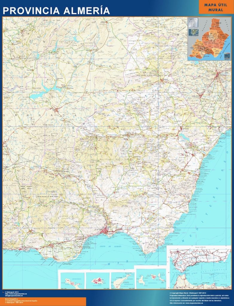 Almería | Mapas de Portugal e do mundo