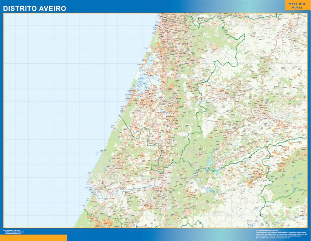 Distritos Portugal. Mapas Detalhados para uma Jornada Visual