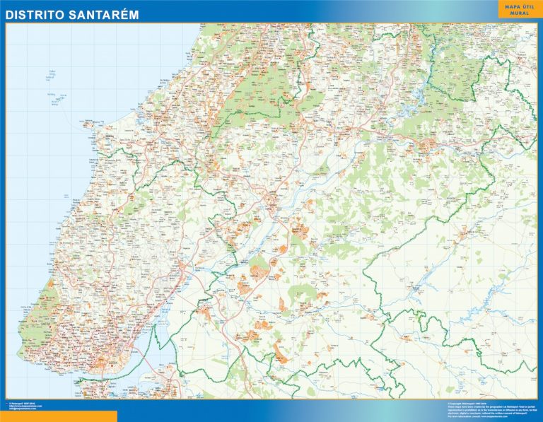Distritos Portugal. Mapas Detalhados para uma Jornada Visual